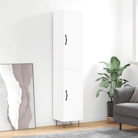 Skříň highboard bílá 34,5 x 34 x 180 cm kompozitní dřevo 3198817