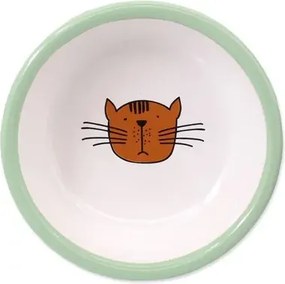 Magic Cat Miska keramická kočicí tlapka zelená 13x5cm 330ml