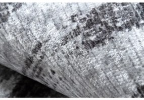 Dywany Luszczow Dětský kusový koberec MIRO 51231.806 pratelný kulatý  Linky protiskluz, šedá / černý Rozměr koberce: 160 cm KRUH