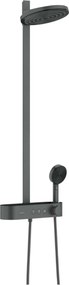 Hansgrohe Pulsify S - Sprchový set s termostatem, průměr 26 cm, 3 proudy, kartáčovaný černý chrom 24240340