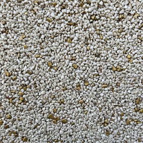 Báča Beton Kamenný koberec na podlahu Gold day Frakce: Hrubá (4 – 8 mm), vydatnost setu 1,3 m², Doporučené použití v: exteriéru - dvousložkový polyuretan