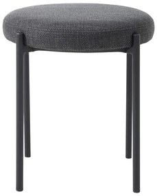 Tmavě šedá kovová stolička Pelican – Unique Furniture