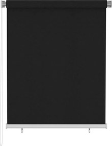 Venkovní roleta 125 (Š) x 140 (V) cm černá 312942