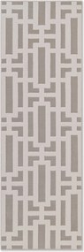 ELLE Decoration, Běhoun Perles 106188 Cream z kolekce Elle, 80x240, béžová, ložnice