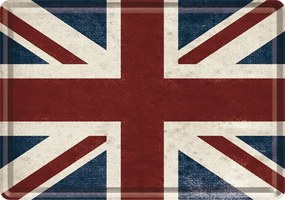 Postershop Plechová pohlednice - UK vlajka