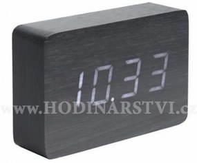 LED budík - hodiny Karlsson 5653BK 15cm