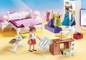 Playmobil® Dollhouse 70208 Ložnice s šicím strojem /od 4 let