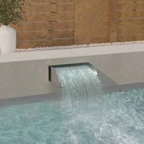 Vodopád 45 x 34 x 14 cm nerezová ocel 304 148877