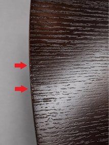Kulatý jídelní stůl s deskou v dekoru ořechového dřeva ø 120 cm Bolton - II. jakost – House Nordic