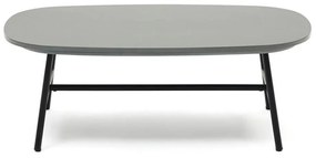 Zahradní konferenční stolek manta 100 x 60 cm černý MUZZA