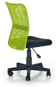 HALMAR DINGO dětská židle zelená/černá