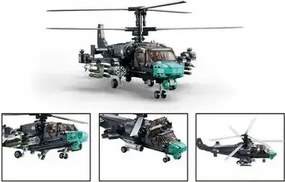 Sluban Model Bricks M38-B1138 Bojový vrtulník KA-52S / LEGO - kompatib