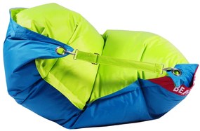 Beanbag Sedací vak 189x140 duo limet - turquoise