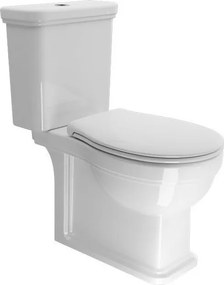 GSI CLASSIC retro WC mísa kombi spodní/zadní odpad, bílá ExtraGlaze 871711