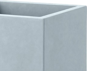 Sada 2 ks květináčů 3 square - šedá