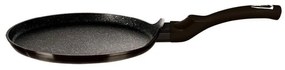 BERLINGERHAUS Pánev na palačinky s mramorovým povrchem 28 cm Shiny Black Collection BH-7132