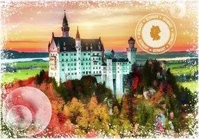 GRAFIKA Puzzle Cesta kolem světa: Německo / 2000 dílků / 96 x 68 cm