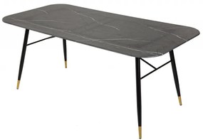 Jídelní stůl PALLAS 180 cm Dekorhome Černá
