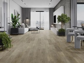 Mexen Jasper vzorek vinylových panelů SPC 6,5 mm, podložka IXPE 1,5 mm, 4 V-drážka, Dub - F1018-S