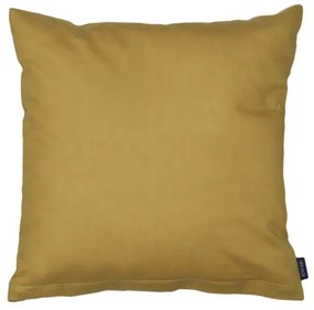 SCANquilt povlak KLASIK UNI khaki zlatá 50 x 70 cm