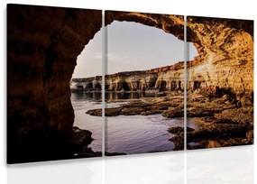 Malvis ® Vícedílný obraz - Mořské skály Velikost: 90x60 cm