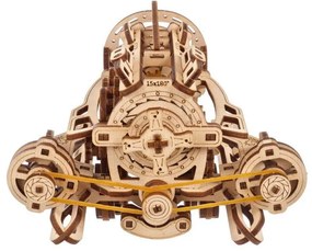 Ugears 3D dřevěné mechanické puzzle Steampunková ponorka