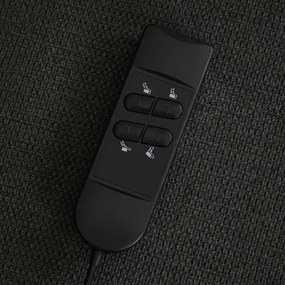 Polohovací křeslo šedé, elektrické TV-L8963 GREY2