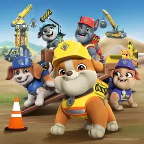 RAVENSBURGER Puzzle Pracovní vozidla Rubble  Crew / 3x49 dílků / od 5