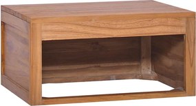 Nástěnná koupelnová skříňka 60x45x30 cm masivní teakové dřevo 320437