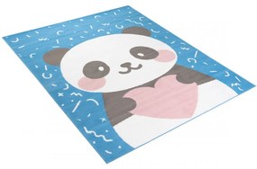 Kusový koberec PP Nesmělý panda 140x200cm
