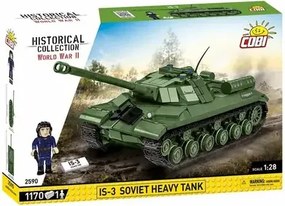 COBI 2590 II WW IS-3 / 1170 kostek / 1 figurka / 1:28 / od 9 let