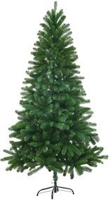 Umělý vánoční stromek s realistickým jehličím 150 cm zelený 246398