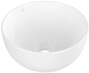 Villeroy & Boch Artis - Umývátko na desku, průměr 33 cm, bez přepadu, CeramicPlus, alpská bílá 438932R1
