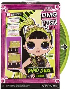 MGA L.O.L. Surprise! Panenka OMG ReMix Rock Velká ségra Bhad Gurl / 15