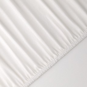 Florella Prostěradlo Solit Jersey Weiss, 180-190x200 cm