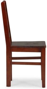 Dřevěná jídelní židle Jodpur Hnědá