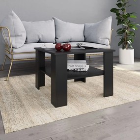 vidaXL Konferenční stolek 60 x 60 x 42 cm dřevotříska [800215] Barva: kouřový dub