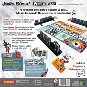 Mindok Jedeme bomby! / Počet hráčů: 2-5 / od 12 let