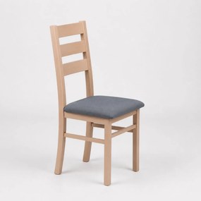 Stima Židle LORI II s čalouněným sedákem dub sonoma LUX jeans 33