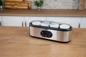 Unold 38726 Jogi černá / Jogurtovač / 120 W / 6 skleniček