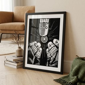 Hugo Rayman | Zákrok Rám: Černý, Velikost: 40 x 30 cm