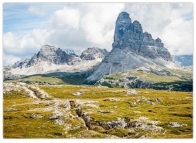 Obraz - Italské Dolomity (70x50 cm)