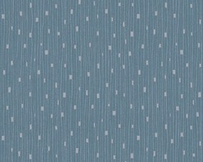 Vliesová tapeta retro modrá metalická 388222 / Tapety na zeď 38822-2 BOS - battle of style (0,53 x 10,05 m) A.S.Création