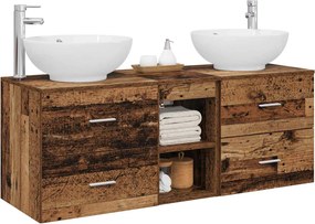 Sada koupelnového nábytku 3 ks Staré dřevo 49,5 x 44,5 x 65 cm 3405905