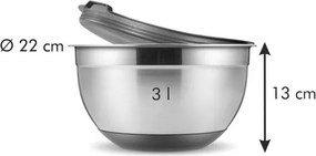 TESCOMA Mísa s víkem GrandCHEF ø 20 cm, 3,0 l