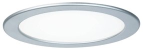 Vestavné LED svítidlo Paulmann Quality Line Panel IP44 - chrom, 4000 K, 18 W, 2011 lm, 220 mm, Ø 200 mm