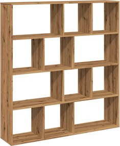 Knihovna dub artisan 132 x 29 x 141,5 cm kompozitní dřevo 3310315
