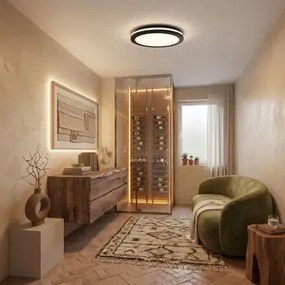 Solight Gari černá / LED osvětlení / 44W / 3960lm / 3CCT / IP65 / 40cm