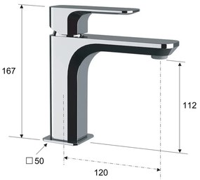 Sapho Sapho, SPY stojánková umyvadlová baterie bez výpusti, zlato mat, PY02/19
