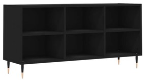 TV skříňka černá 103,5 x 30 x 50 cm kompozitní dřevo